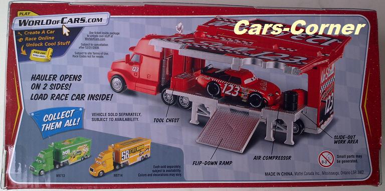 Cars-Corner.de - Die Welt der Disney Pixar Cars - No Stall Team Truck